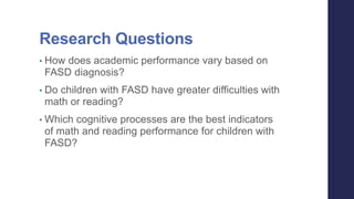 FINAL FASD SURP presentation | PPTX | Brain and Nervous System ...