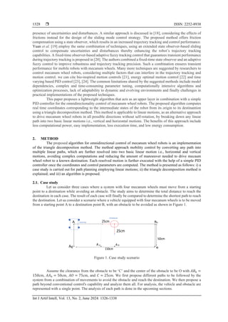 A triangle decomposition method for the mobility control of mecanum wheel-based robots | PDF