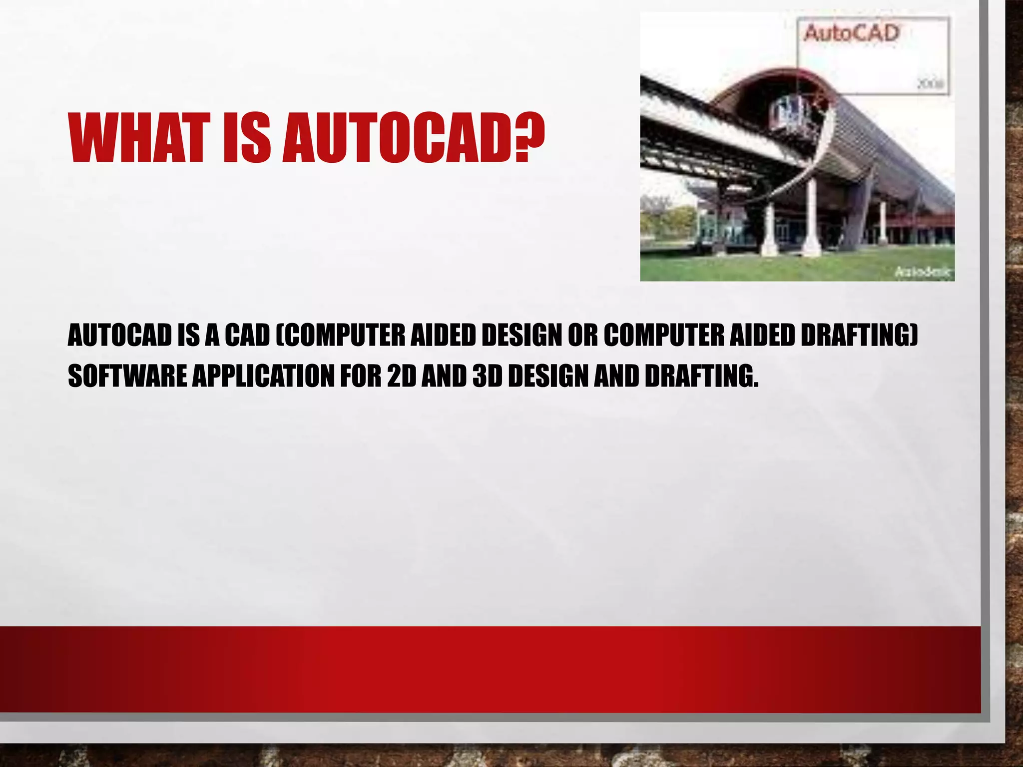 AutoCAD Presentation | PPTX