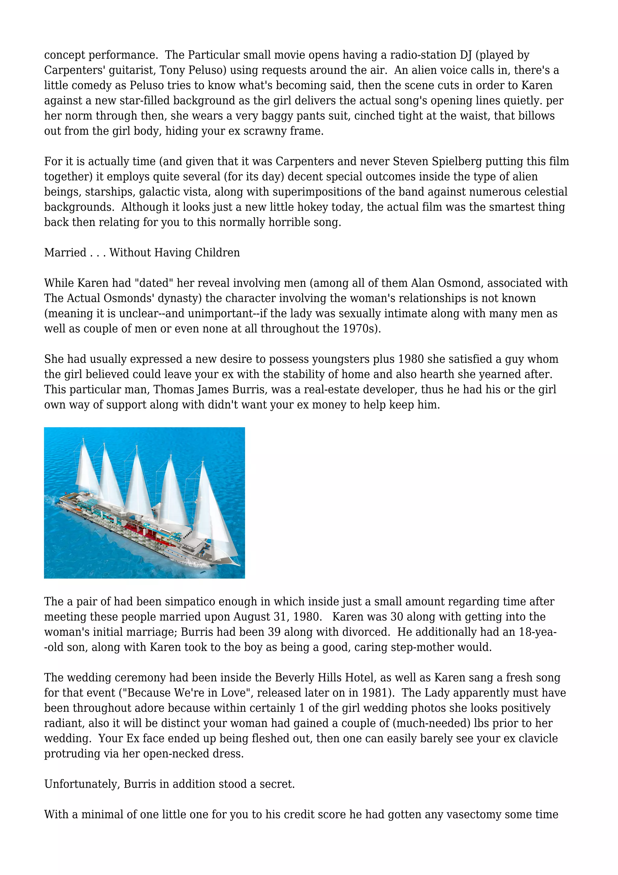 Death of Karen Carpenter - InfoBarrel | PDF