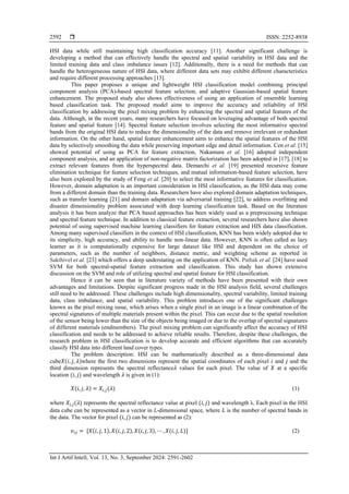 Hyperspectral image classification with spectral-spatial feature integration and ensemble ...