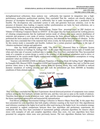 Design , Analysis And Manufacturing of Garbage compactor - a Review | PDF