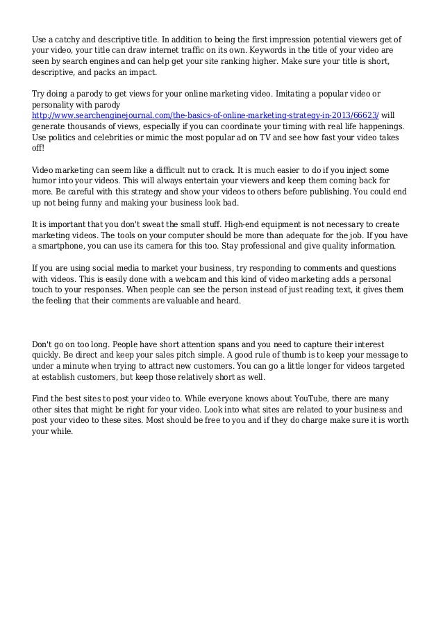 If You're Considering Video Advertising, Read This Short article Now!