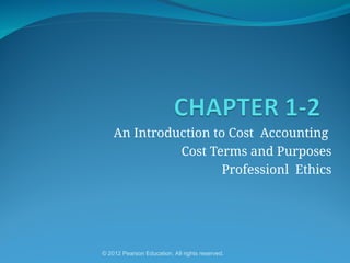14246926.ppt ch 1-2 introduction to cost accounting | PPT