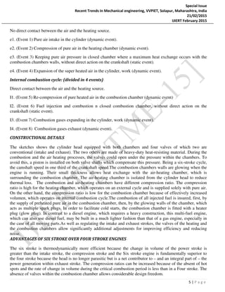 Six Stroke Engine | PDF