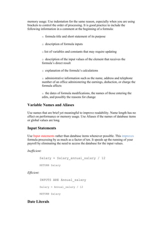 142500146 using-oracle-fast formula-for-payroll-calculations | PDF