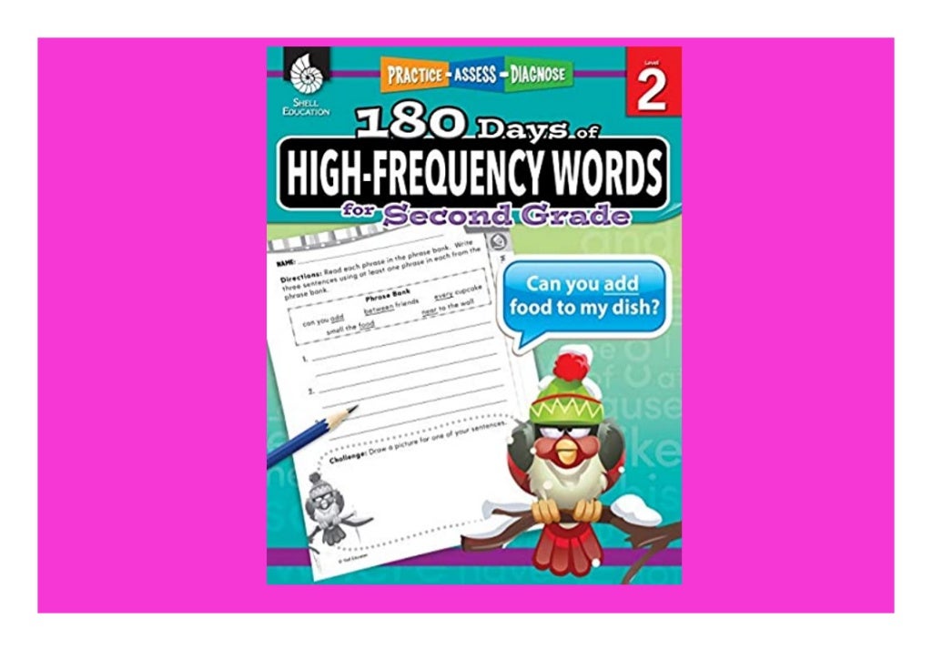 Pdf DOWNLOAD 180 Days Of High Frequency Words For Second Grade Pdf DOWNLOAD 180 Days Of High Frequency Words For Second Grade