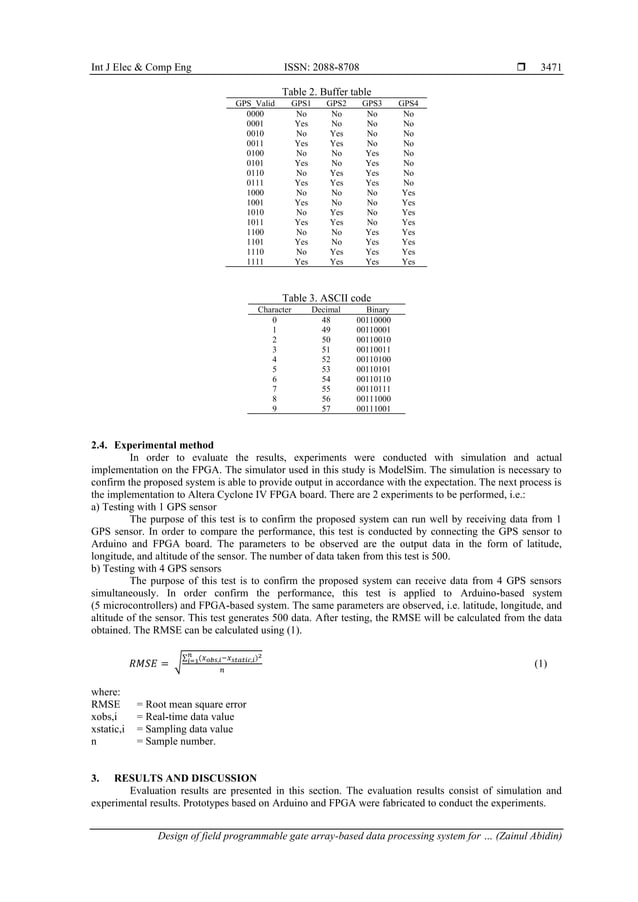 Design Of Field Programmable Gate Array Based Data Processing System For Multi Global