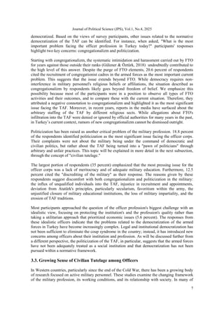 Evaluating the Democratization of the Turkish Armed Forces from a ...