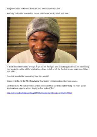 Here's What Really Happened To The Cars From 'Pimp My Ride' | PDF