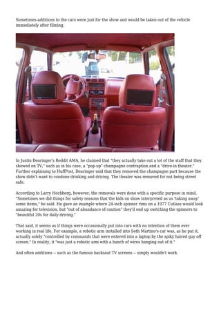 Here's What Really Happened To The Cars From 'Pimp My Ride' | PDF