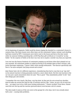 Here's What Really Happened To The Cars From 'Pimp My Ride' | PDF