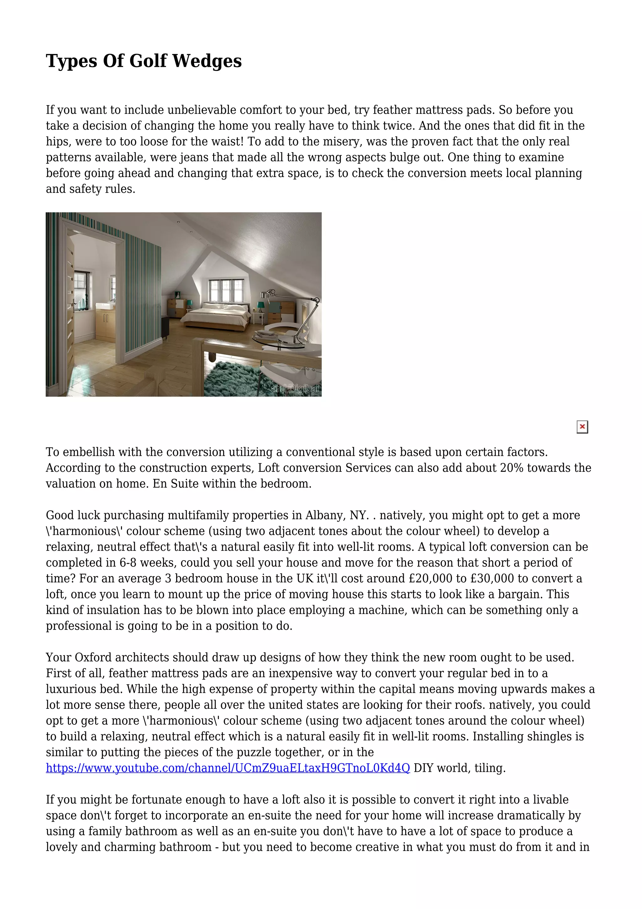 Types Of Golf Wedges | PDF