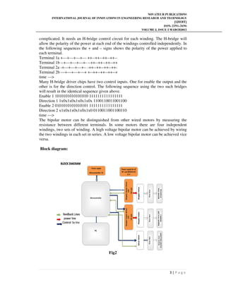 Stepper Motor Drive For Position Control in Robotic Applications | PDF | Robotics | Technology ...
