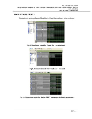 A Pipelined Fused Processing Unit for DSP Applications | PDF