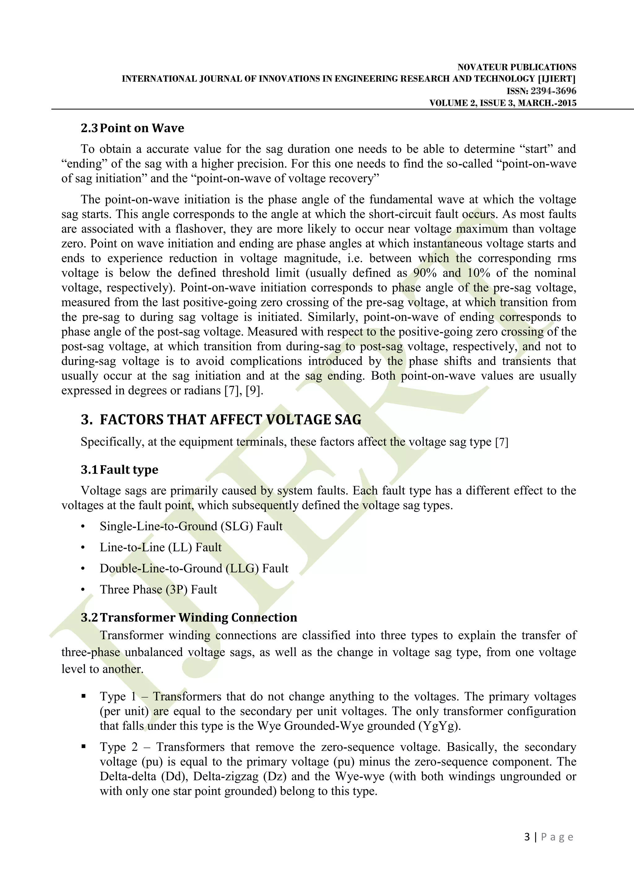Three-phase-to-ground fault and its impact on voltage magnitude | PDF