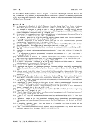 Fuzzy Gain-Scheduling Proportional–Integral Control for Improving the ...