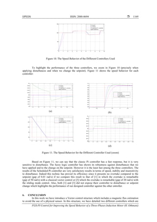 Fuzzy Gain-Scheduling Proportional–Integral Control for Improving the Speed Behavior of a Three ...