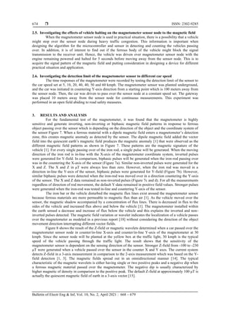 Investigation of wireless magnetometer in sensing magnetic field ...