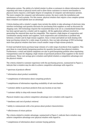 Hybrid Retail: Integrating E-commerce and Physical Stores. | PDF