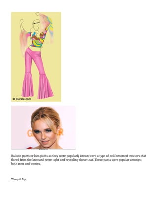 1970s' Fashion Trends | PDF