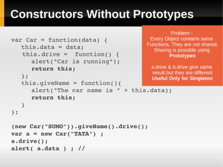 JavaScript Prototype and Module Pattern | PPT