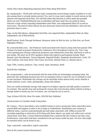 independent films uk Articles - Page 1 | PDF