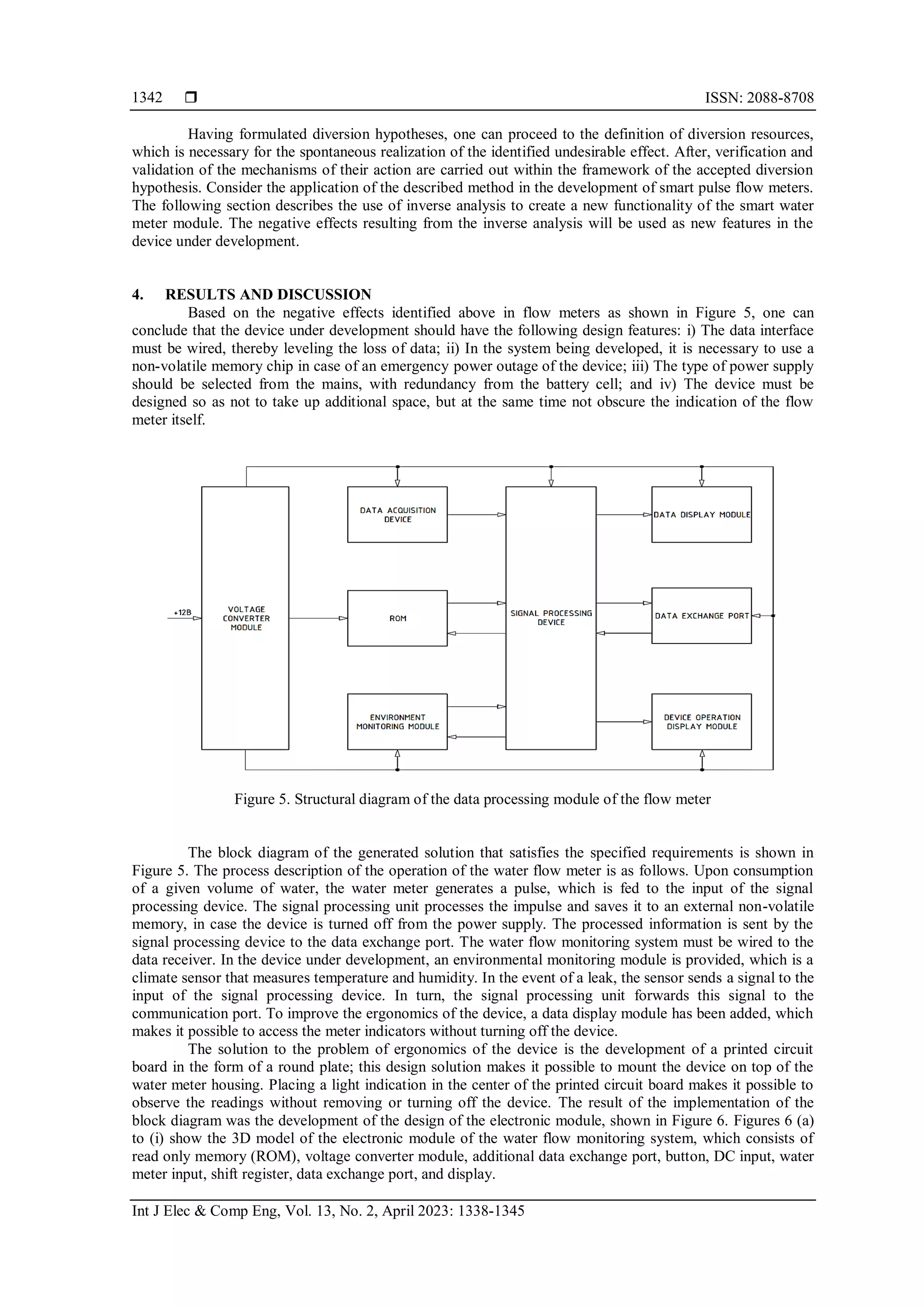 Designing smart pulse flow meters using diversion analysis | PDF