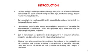 Electricity billing distribution system1 | PPTX