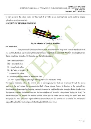 SHEET METAL BENDING MACHINE | PDF