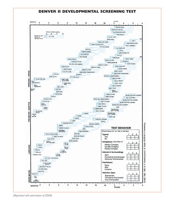 Denver test | PDF | Parenting Babies and Toddlers | Parenting