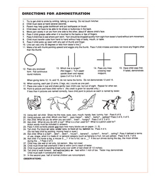 Denver test | PDF | Parenting Babies and Toddlers | Parenting