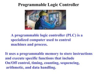 Programación control lógica de plcs……….. | PPT