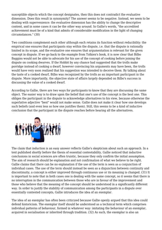 Why is politics not essentially contested? | PDF