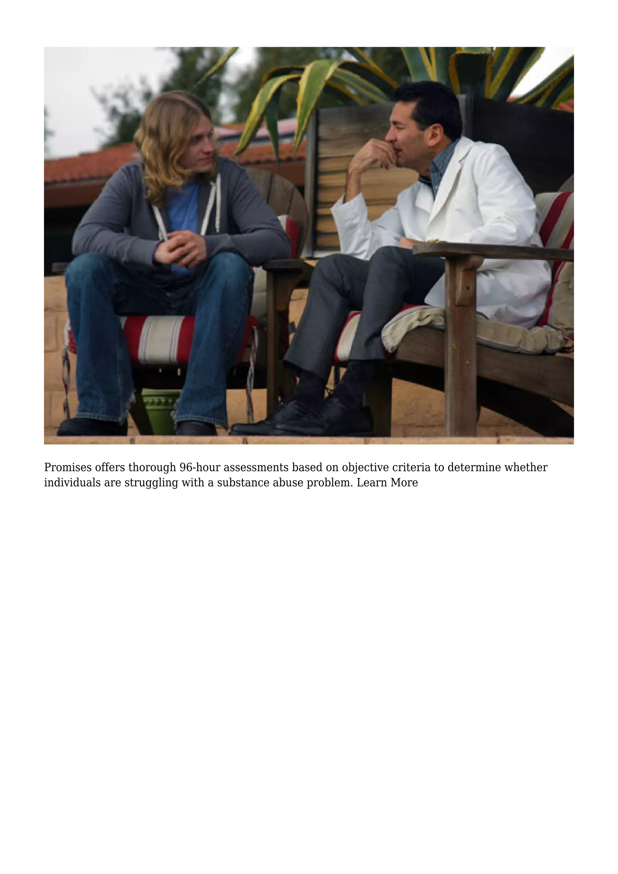 Promises Addiction Treatment | Alcohol Drug Rehab Malibu - | PDF