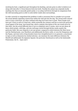 GENERAL HISTORY OF DOGS | PDF