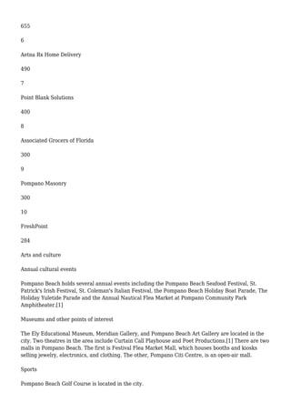 Pompano Beach, Florida | PDF