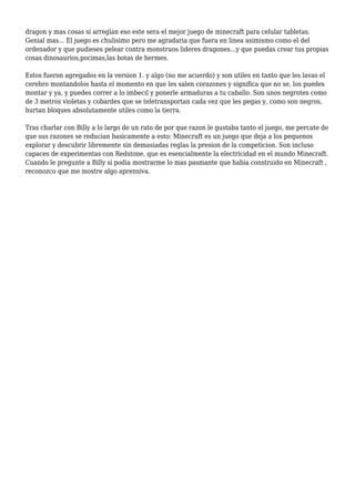 Descargar Minecraft Para Blackberry | PDF