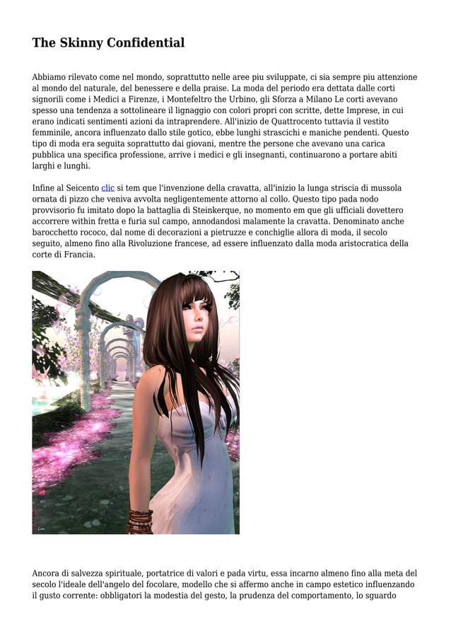 The Skinny Confidential | PDF