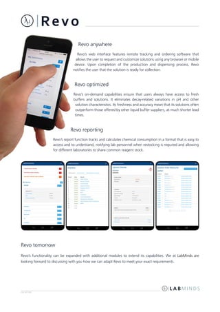 LabMinds Revo Brochure - Feb 2015 | PDF