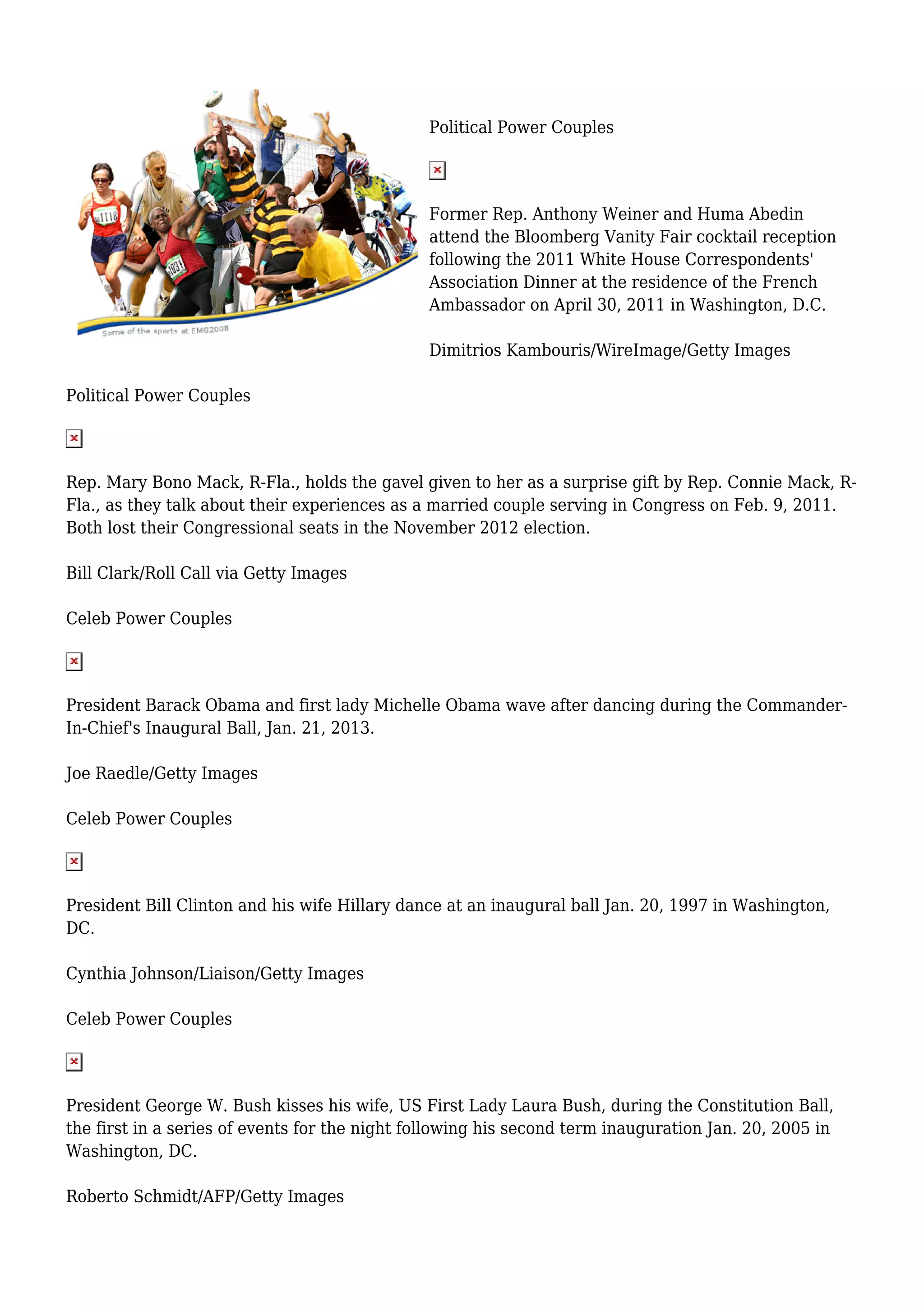 Political Power Couples Photos - ABC News | PDF