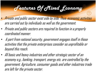Mixed Economy | PPTX
