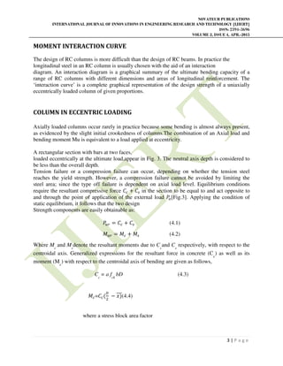 BEHAVIOR OF SLENDER COLUMN SUBJECTED TO ECCENTRIC LOADING | PDF