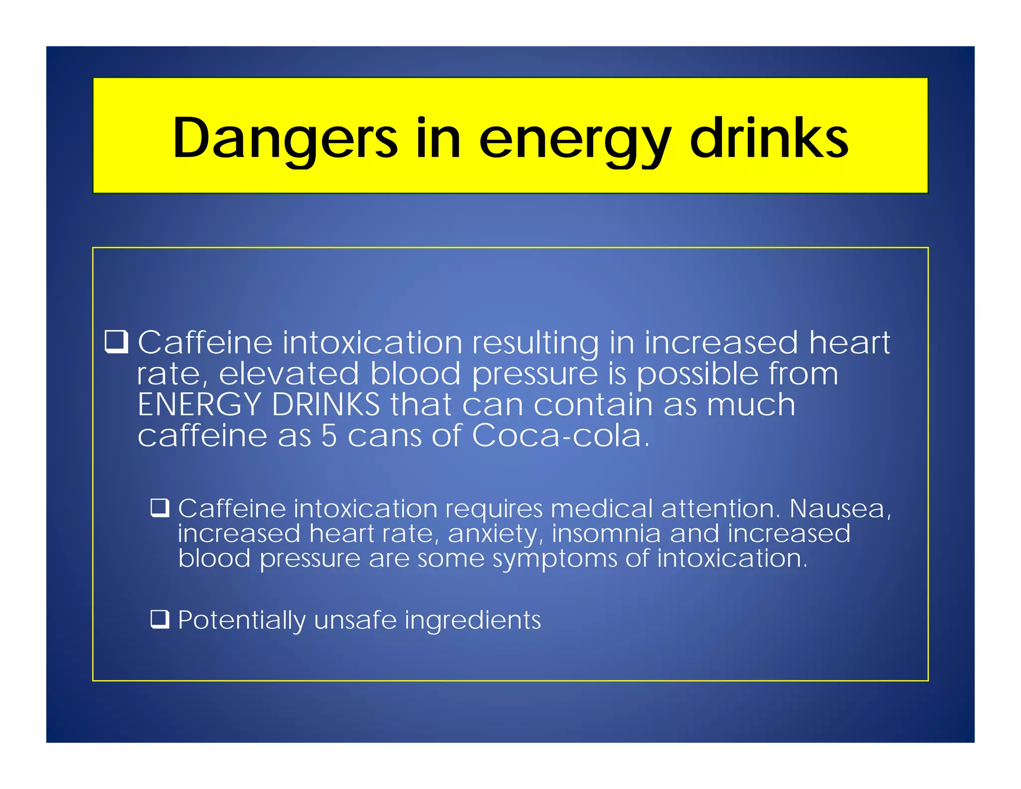Energy Drinks | PDF