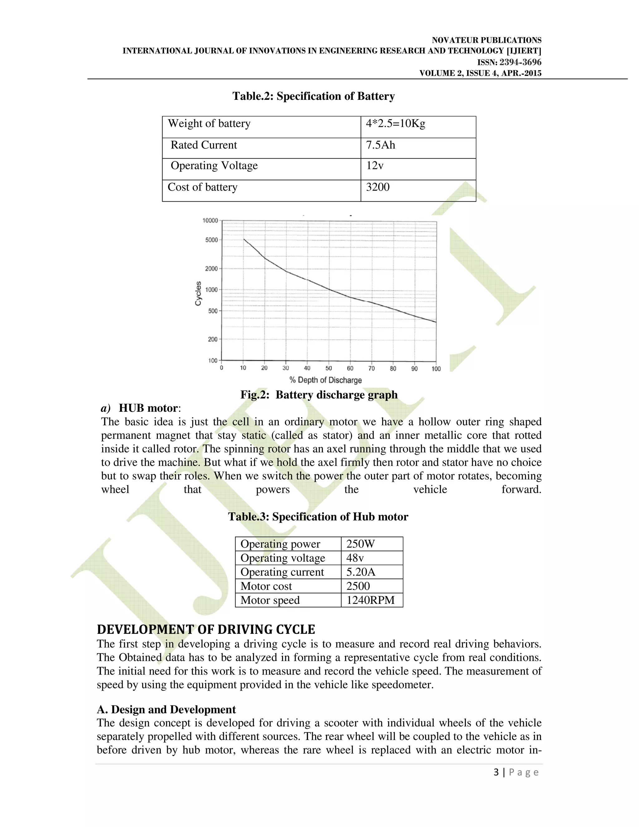 Design and Development of Solar Two Wheeler | PDF