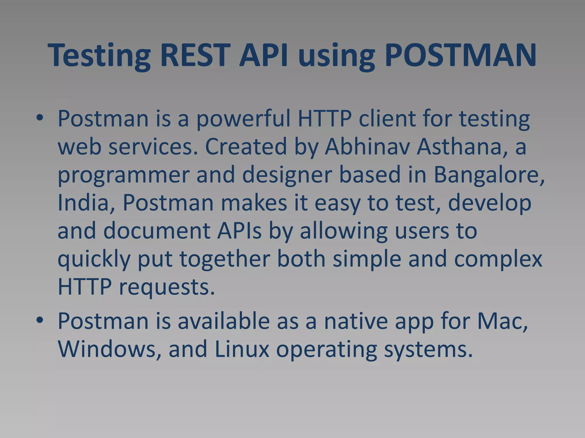 Postman.ppt