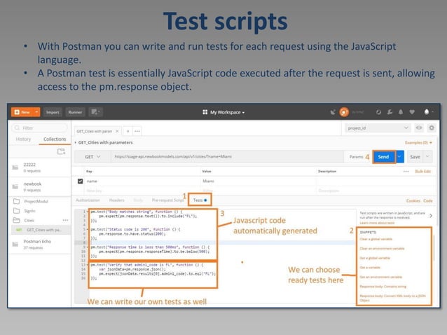 Postman.ppt | Web Development | Internet