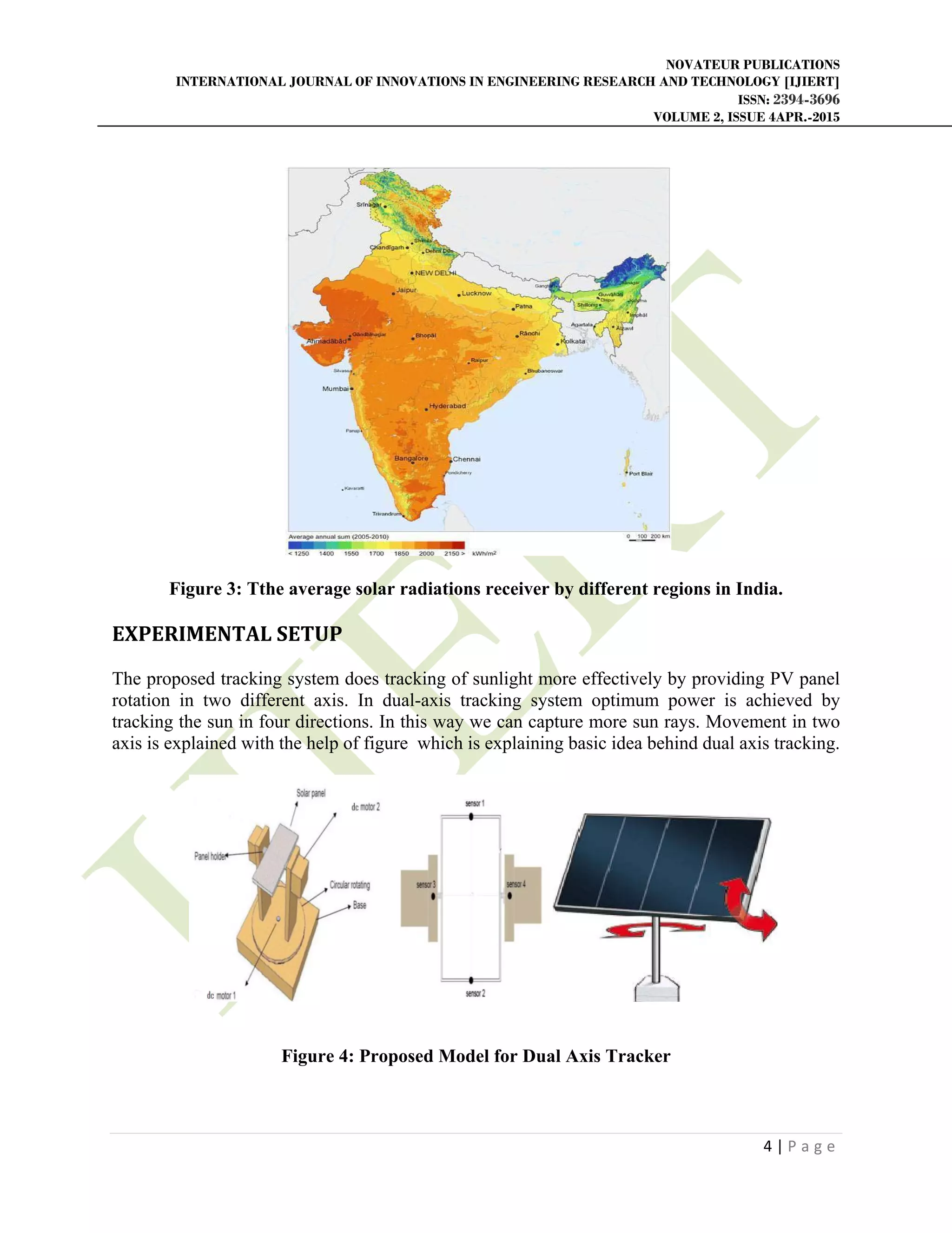 DUAL AXIS SOLAR TRACKING SYSTEM | PDF
