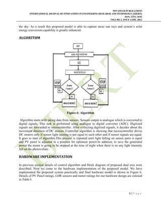 DUAL AXIS SOLAR TRACKING SYSTEM | PDF