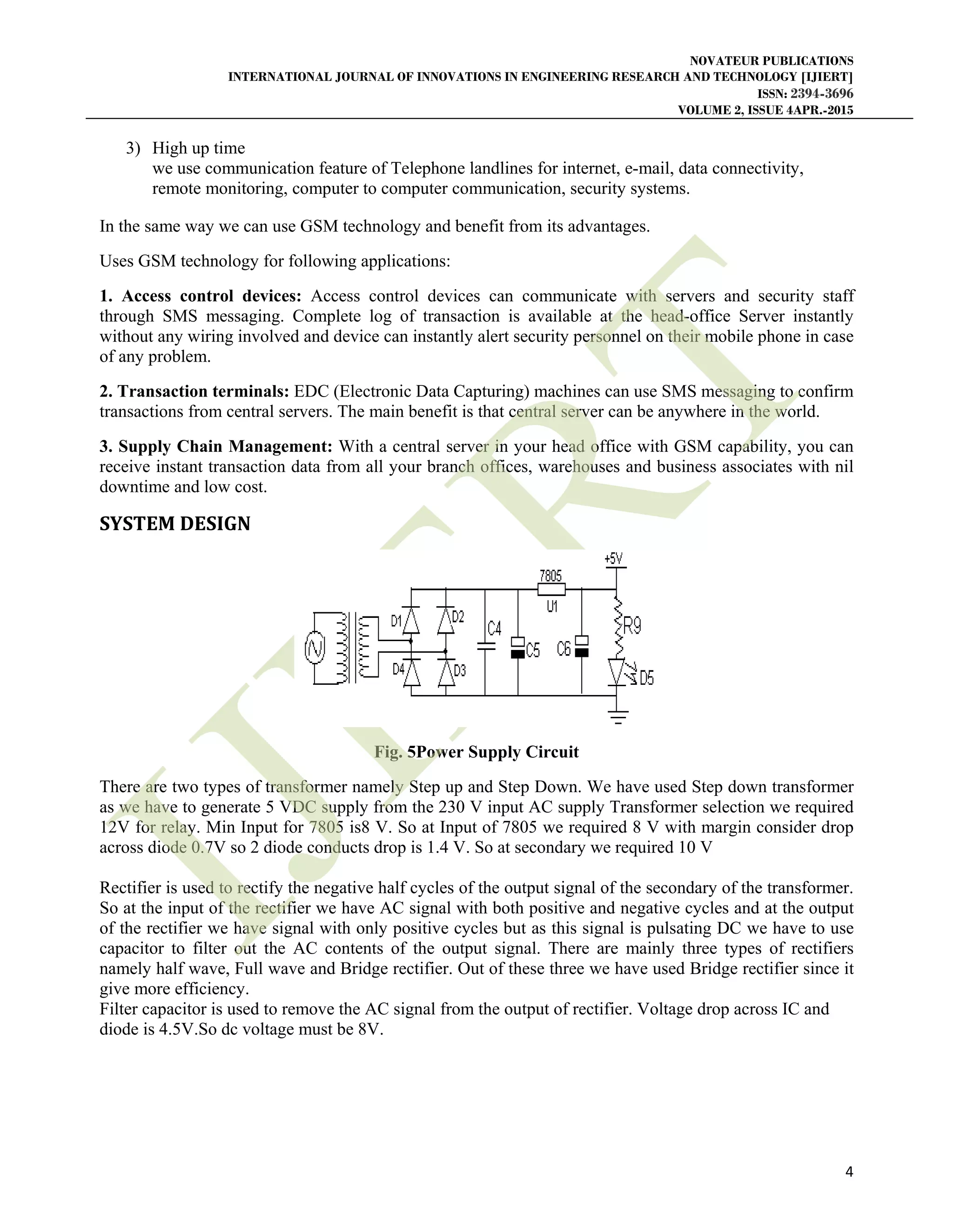 RFID AND GSM BASED CAMPUS SECURITY SYSTEM | PDF | Computing | Technology & Computing
